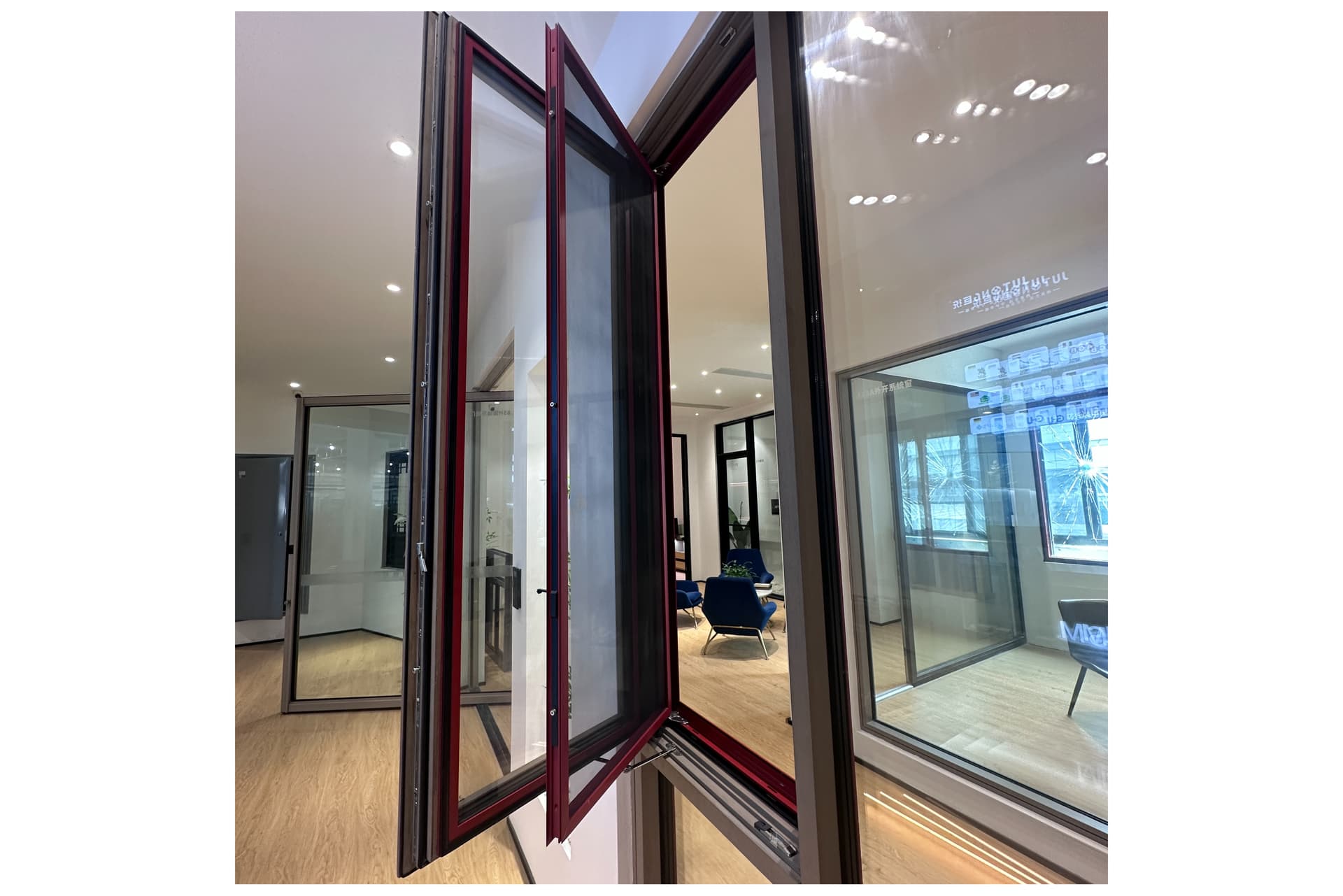 JT-116 Aluminum clad wood Tilt and Turn window(including screen) | Product